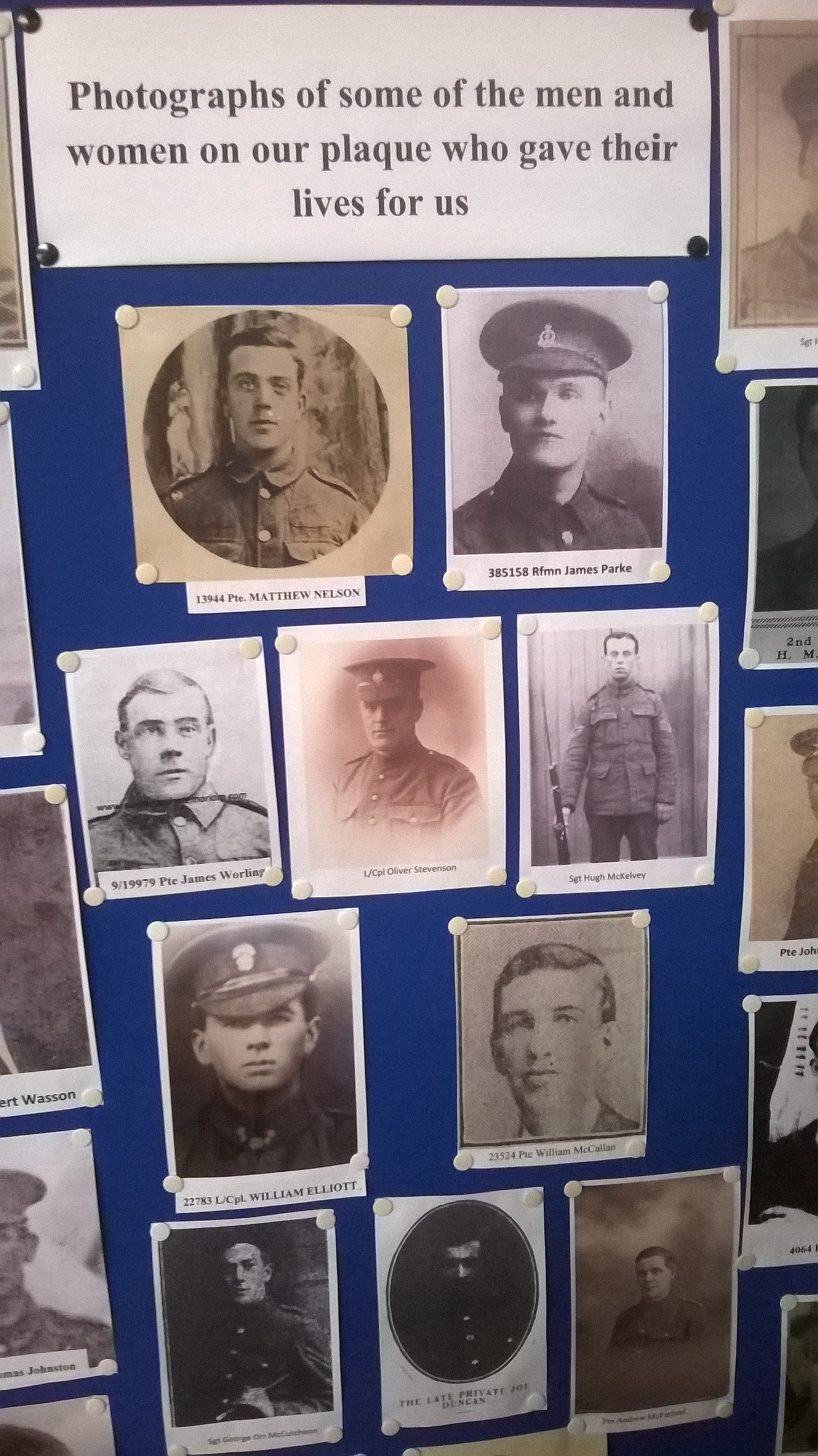 WW1 & WW2 Exhibition "The War Dead of Sion Mills & District" - Sion Stables
